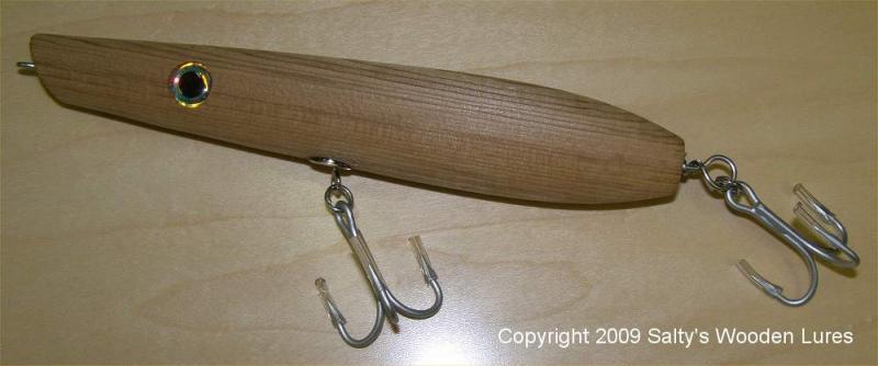 3 Oz Pencil Popper Saltwater Lure making kits from Salty's Custom Plugs ...